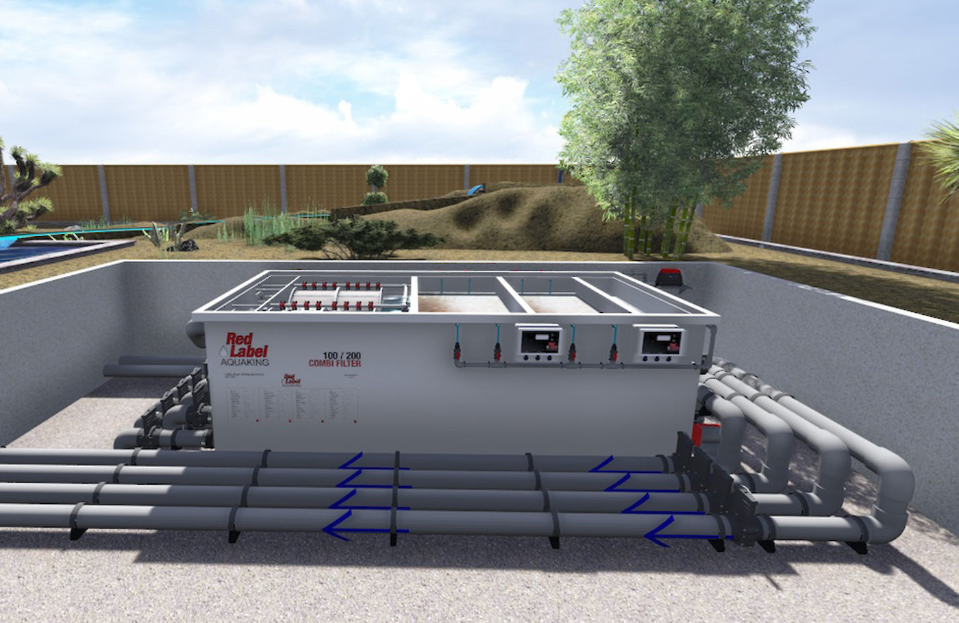 Combi Filter 100/200 XL - Aquaking Red Label