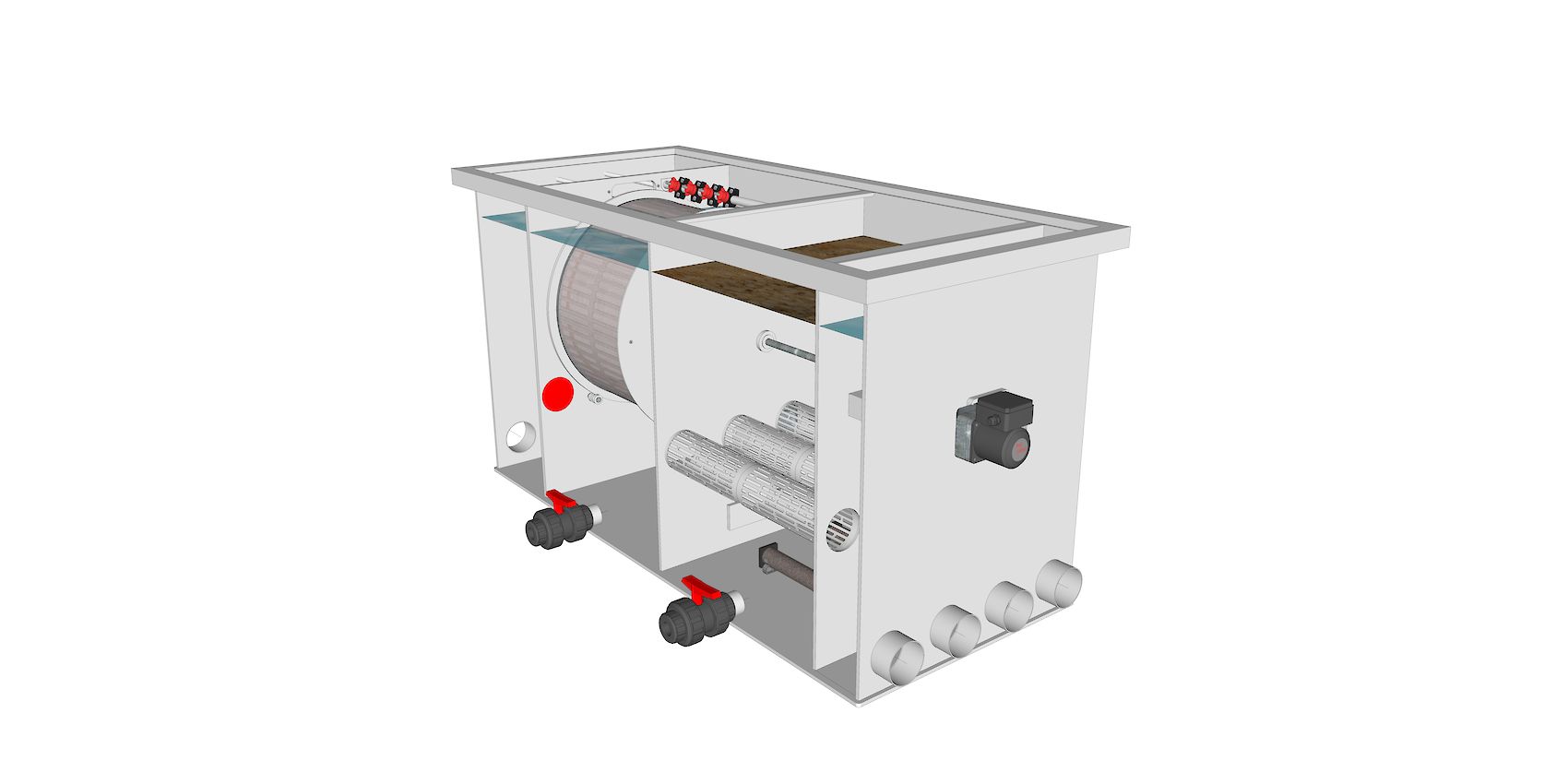 Combi Filter 50/55 XL - Aquaking Red Label