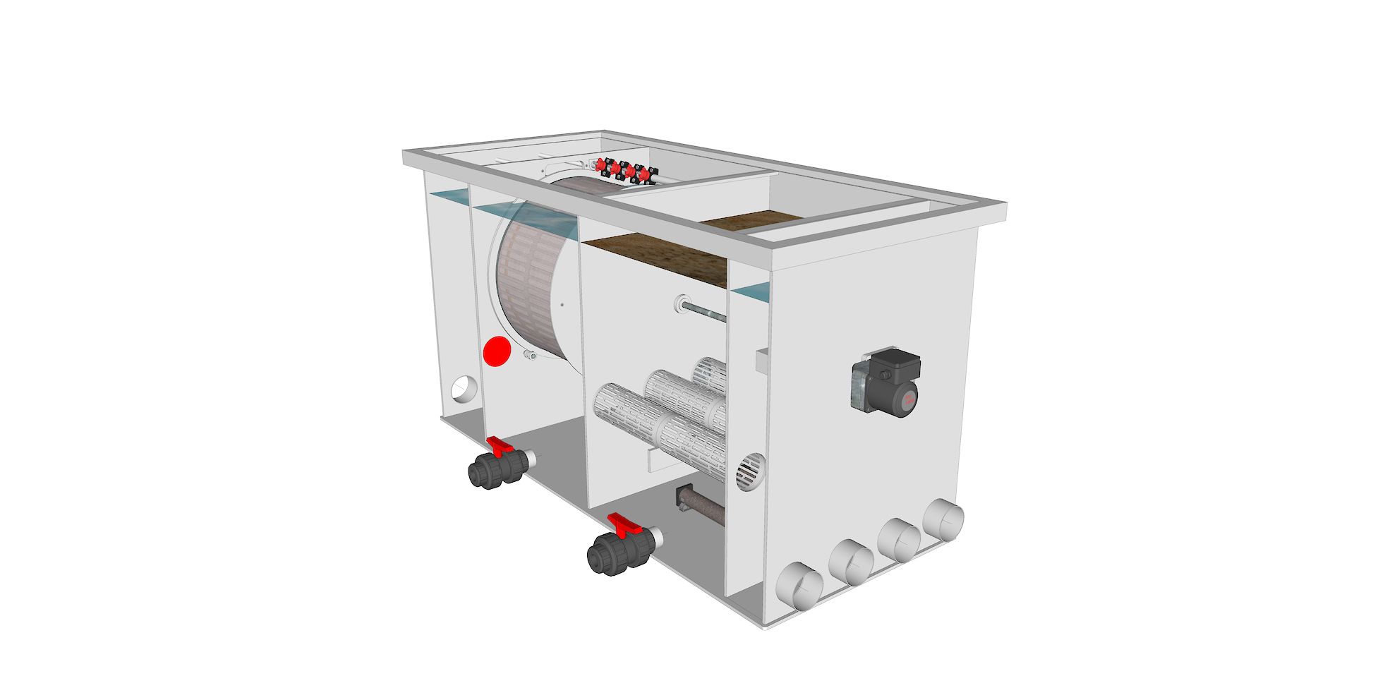 Combi Filter 50/55 XL - Aquaking Red Label