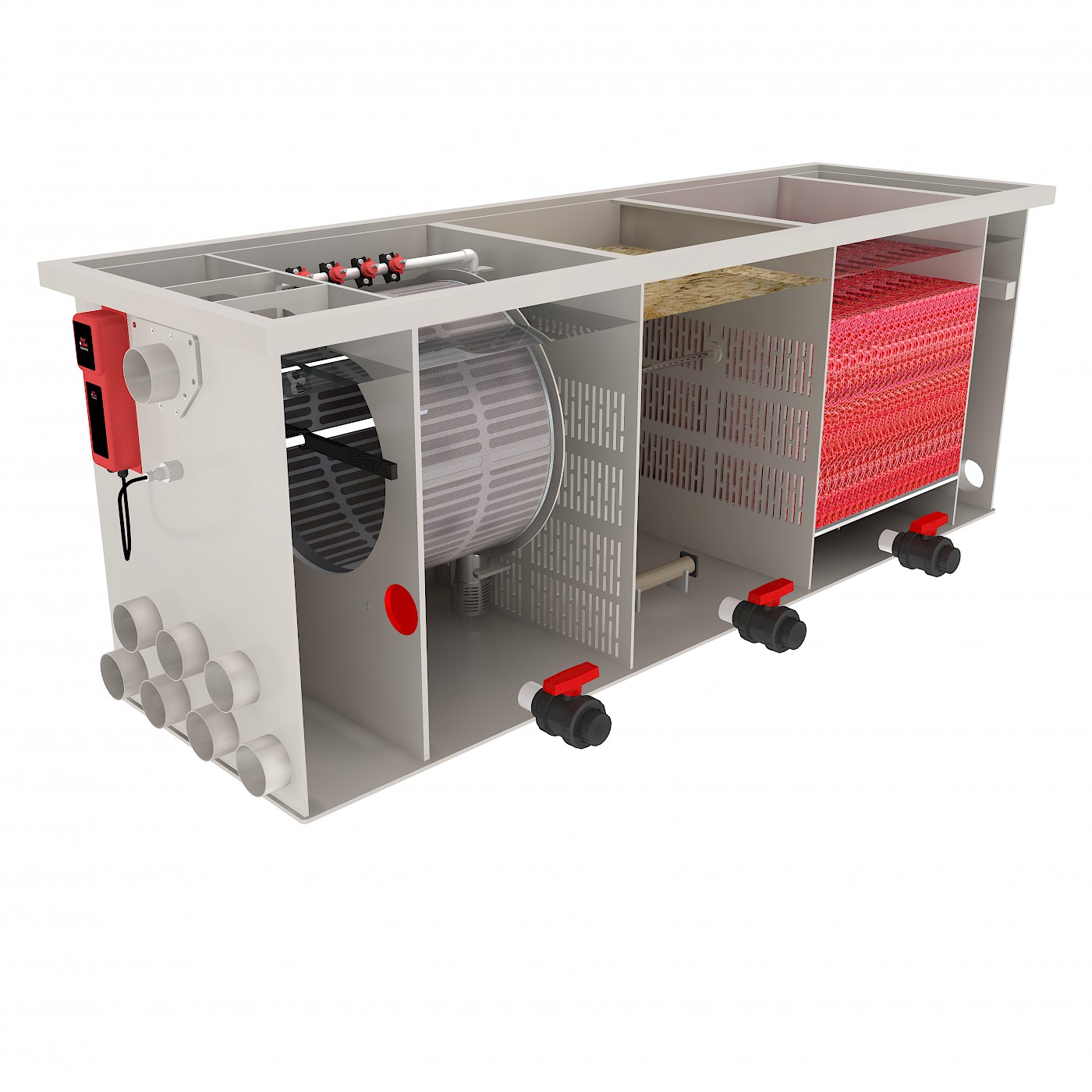 Combi Filter 50/55 XL - Aquaking Red Label