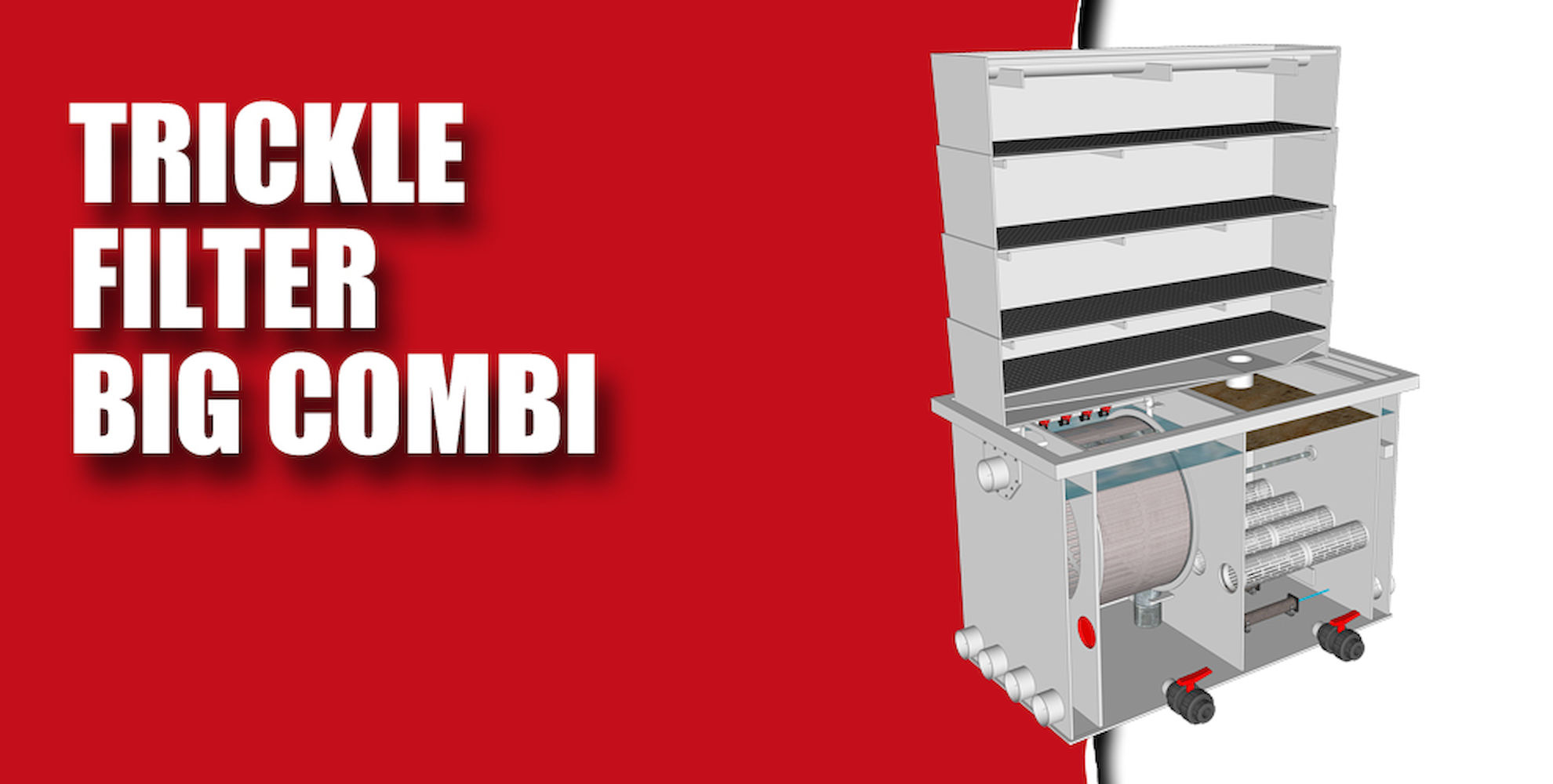 Trickle Filter Big Combi - Aquaking Red Label