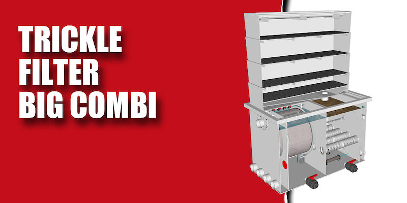 3 Kamer Filter small 9000 - Aquaking Red Label