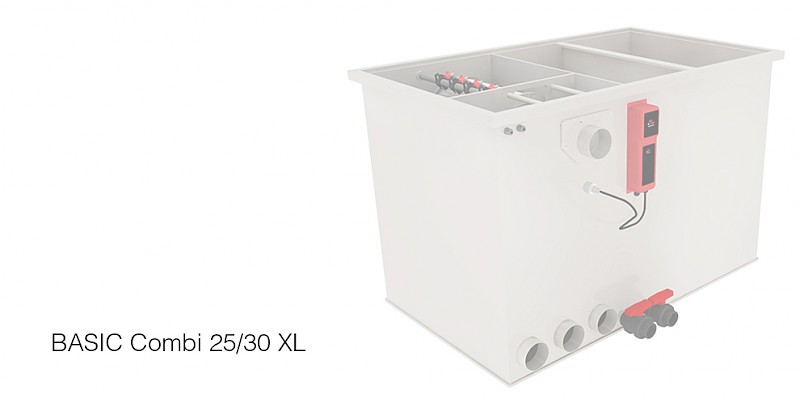 Combi bladfilter 75/100 - Aquaking Red Label