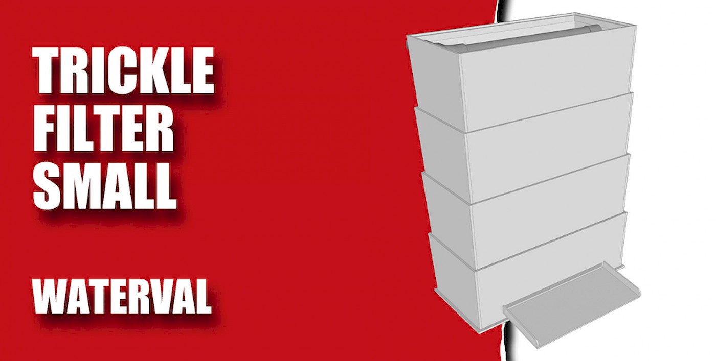 AquaKing Trickle Tower Waterfall Small - Aquaking Red Label